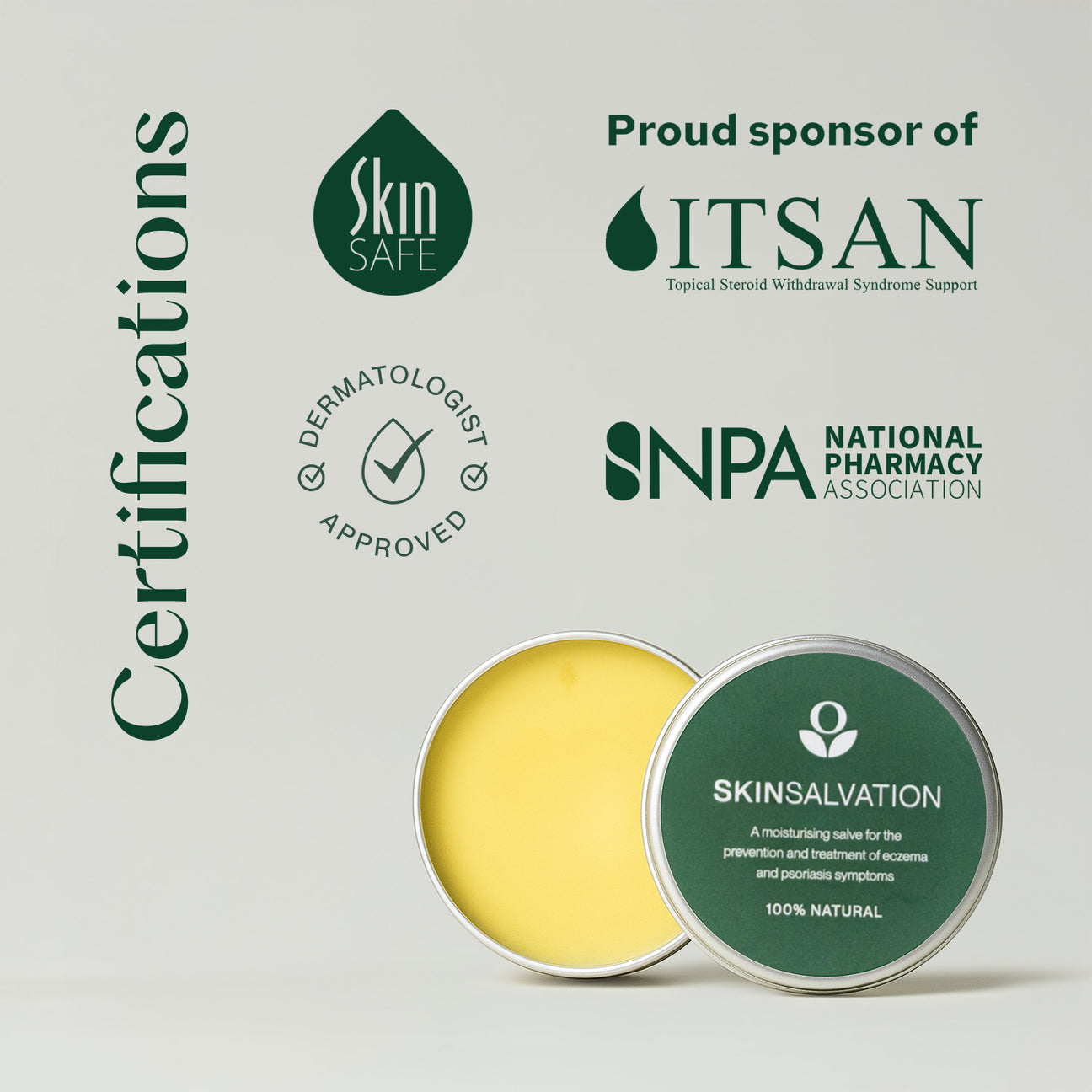 Balmonds Skin Salvation | Dermatologist Approved Intensive Natural ...